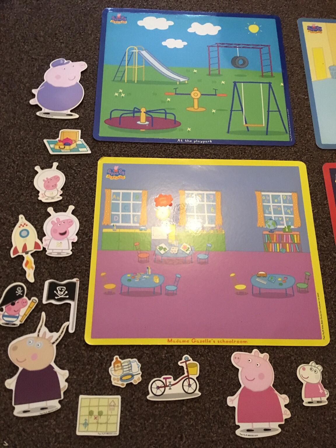 Peppa pig playland magnetic board set in CV2 Coventry für 5,00 £ zum ...