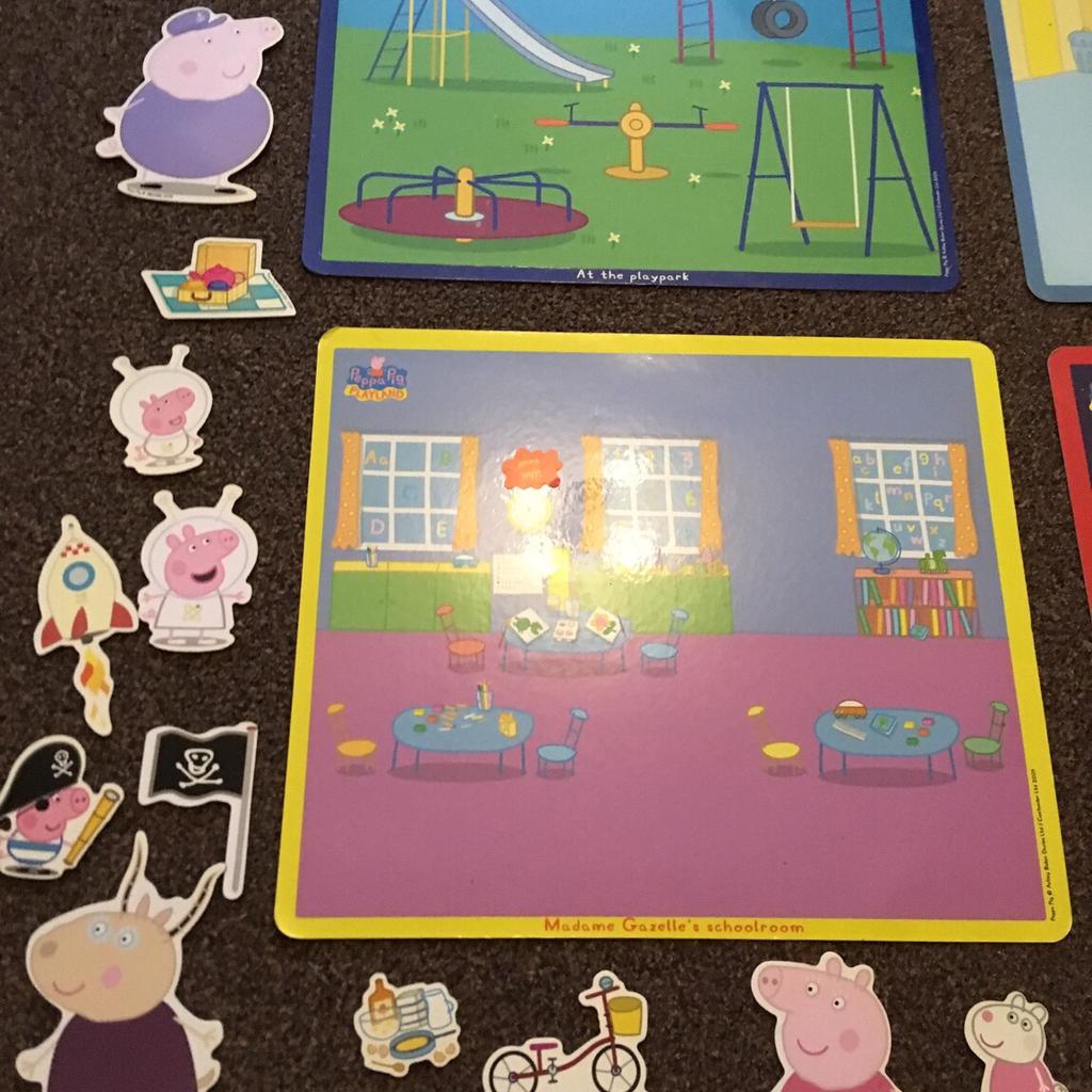 Peppa pig playland magnetic board set in CV2 Coventry für 5,00 £ zum ...