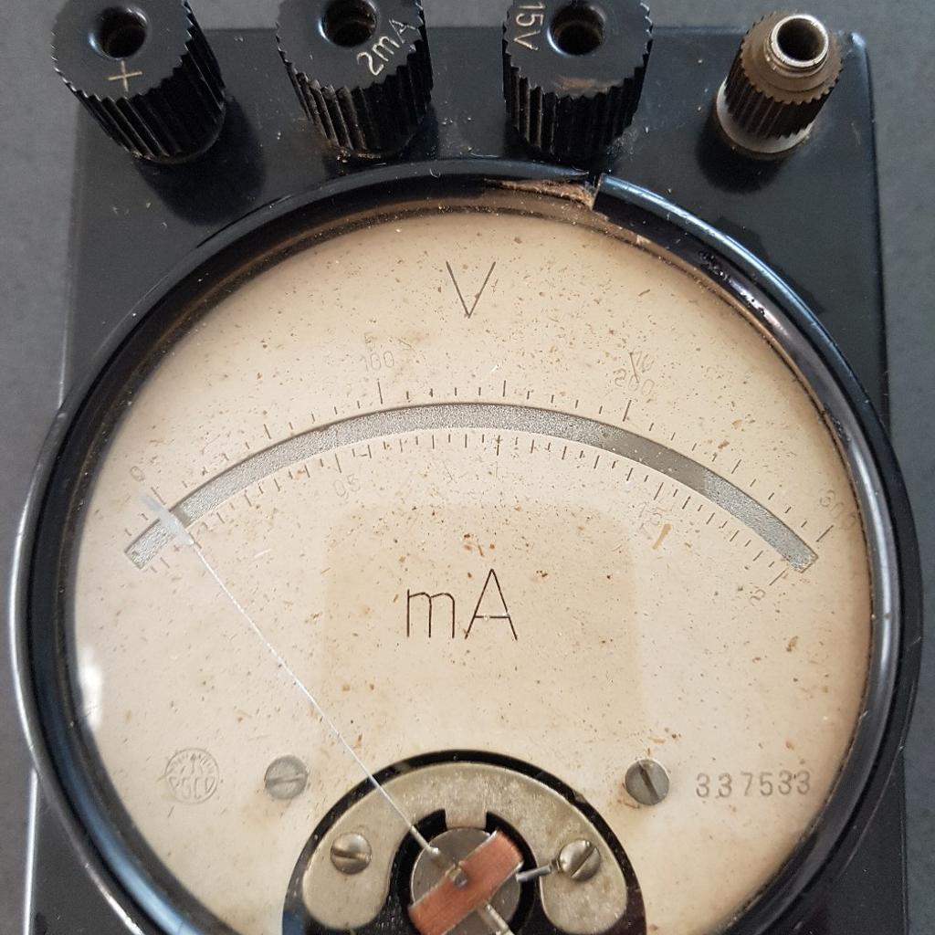 WW2 Voltmeter Luftwaffe Antiquität Militaria in 13629 Charlottenburg ...