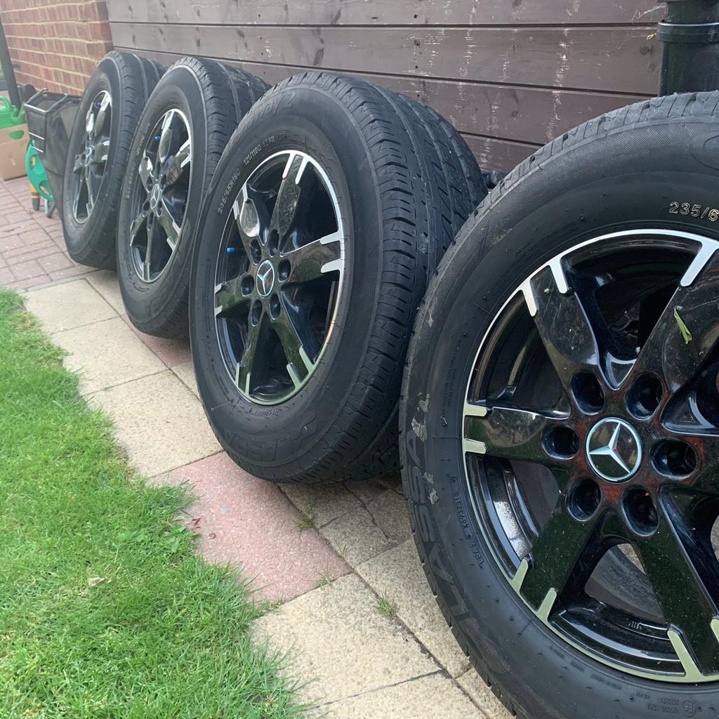 Set of 4 Mercedes sprinter alloy wheels 16” in RM12 London for £850.00 ...