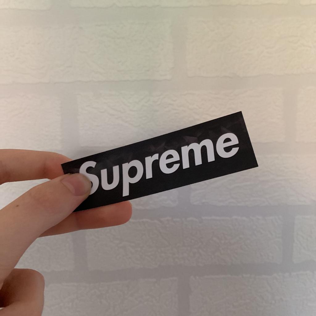 Mini Supreme Sticker in 56491 Bankeryd for SEK 10.00 for sale | Shpock
