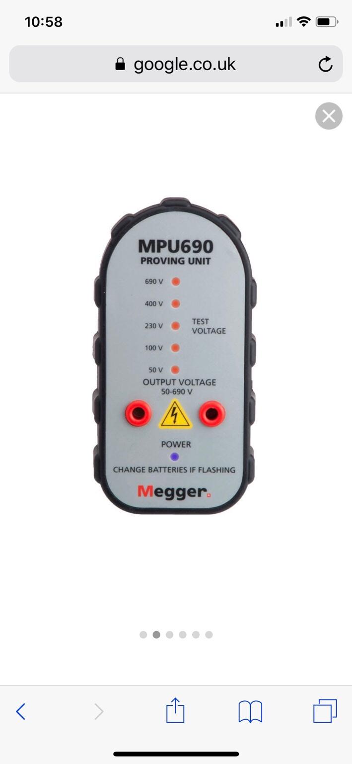 Megger MPU690 proving unit in BR8 Sevenoaks für 50,00 £ zum Verkauf ...