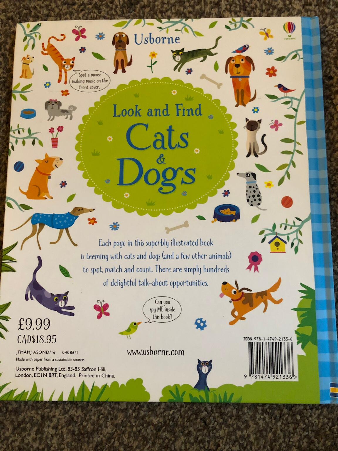 Usborne - look and find cats and dogs in WF1 Wakefield für 6,00 £ zum ...