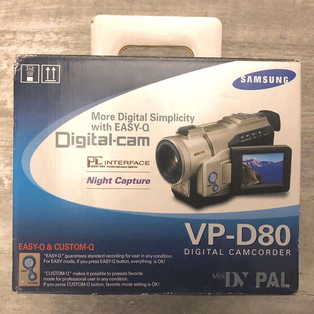 Samsung VP-D80 Digital Camcorder in WS9 Walsall für £ 40,00 zum Verkauf ...