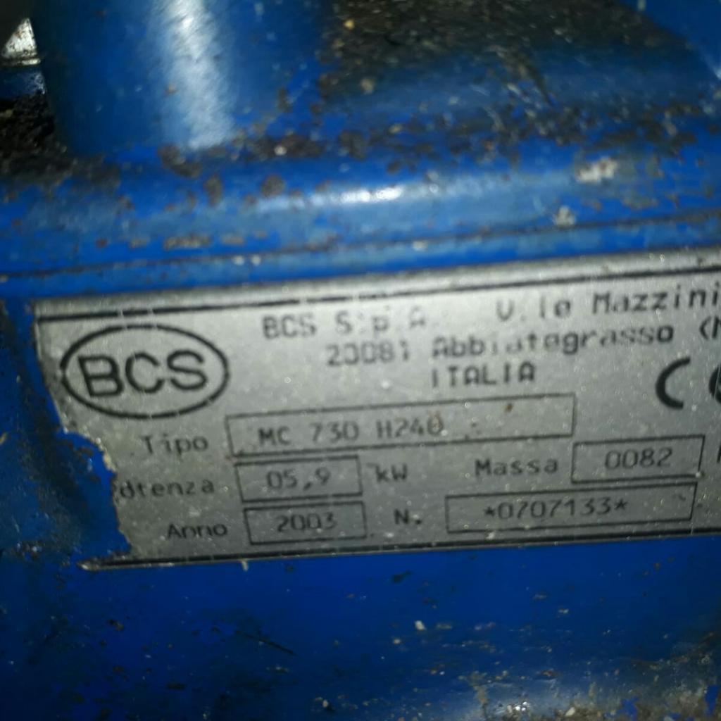 BCS Camon Tracmaster 730 2 Wheel Tractor Cult in South Staffordshire ...