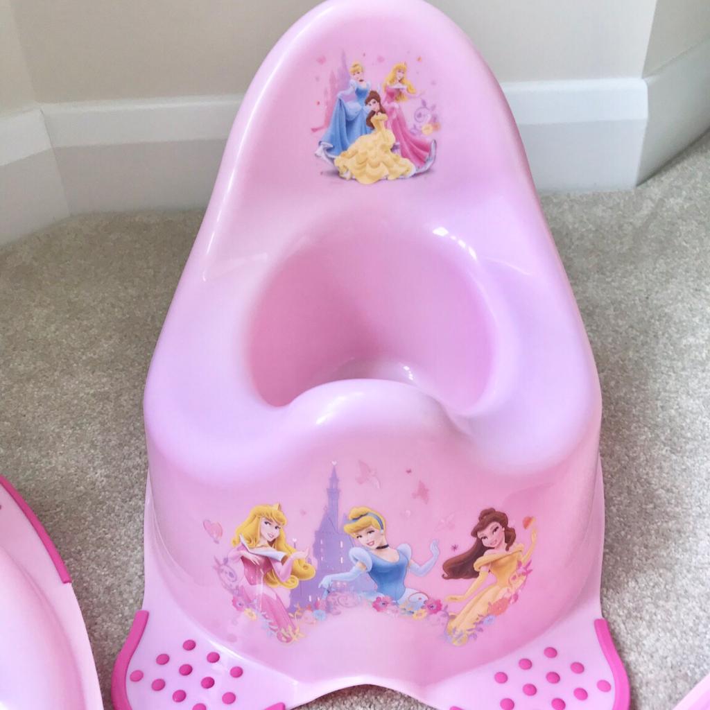 Disney Princess Potty Toilet Seat Step Stool in South Staffordshire for ...