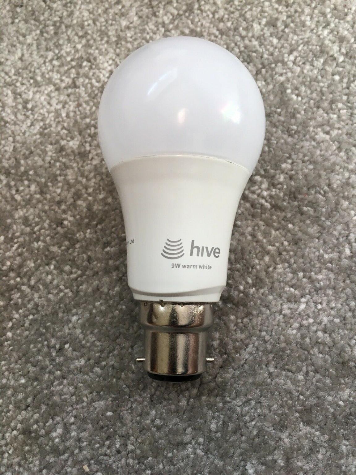 Hive Active Light 9W Warm White Bayonet Bulb in UB7 London for £17.00 ...