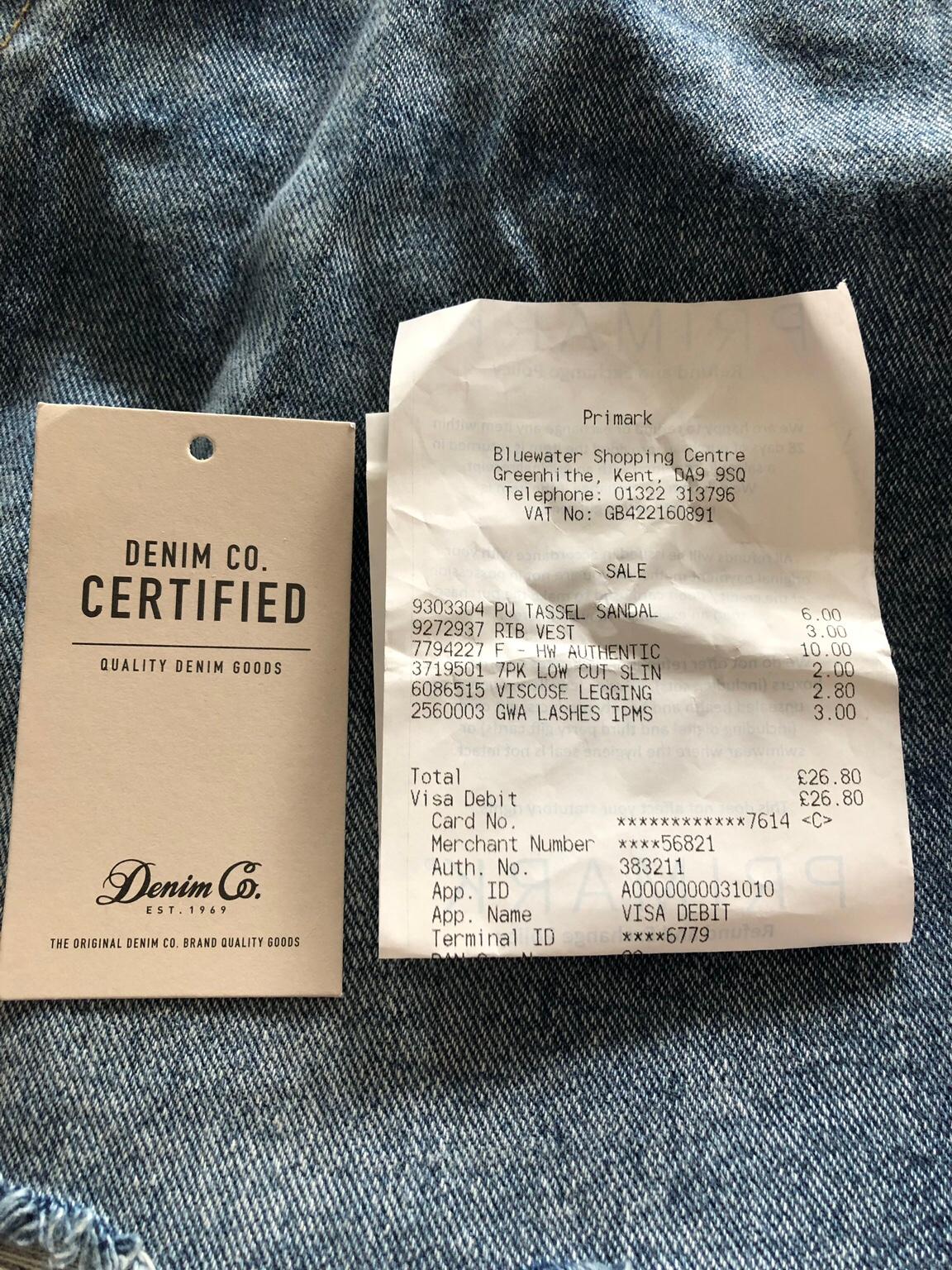 Primark Denim Co. Certified high waist shorts in SW19 London Borough of ...