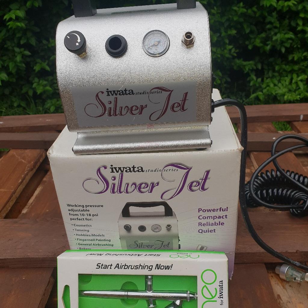 iwata silver jet compressor & airbrush set in Doncaster für £ 70,00 zum ...