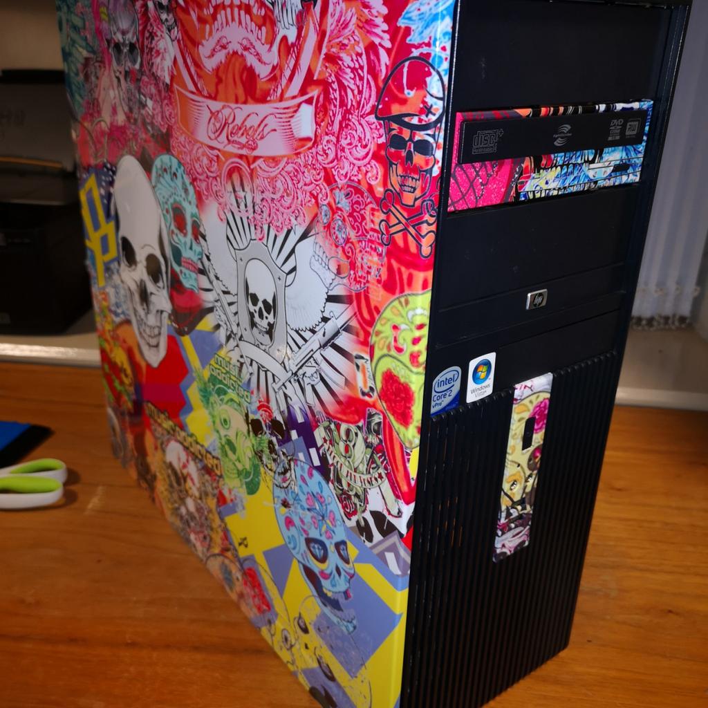 CUSTOMISED WRAPPED CORE2QUAD DESKTOP WIN10 PC in WS10 Sandwell für £ ...