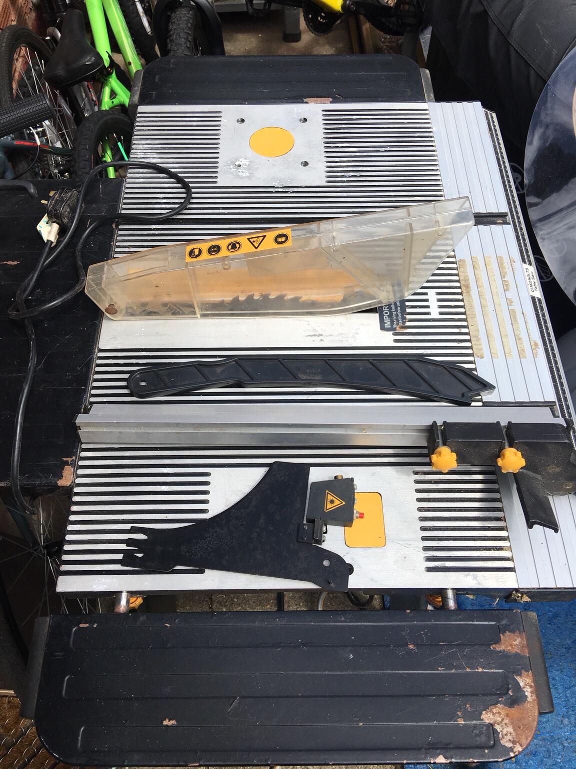 Performance Pro 1500w Table Saw With Laser in B34 Birmingham für 70,00 ...