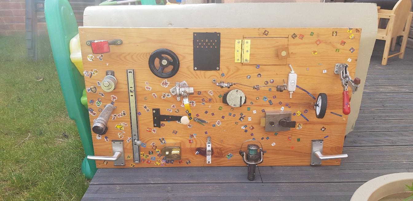 kids DIY fiddle/activity board. in MK40 Denham for £15.00 for sale | Shpock