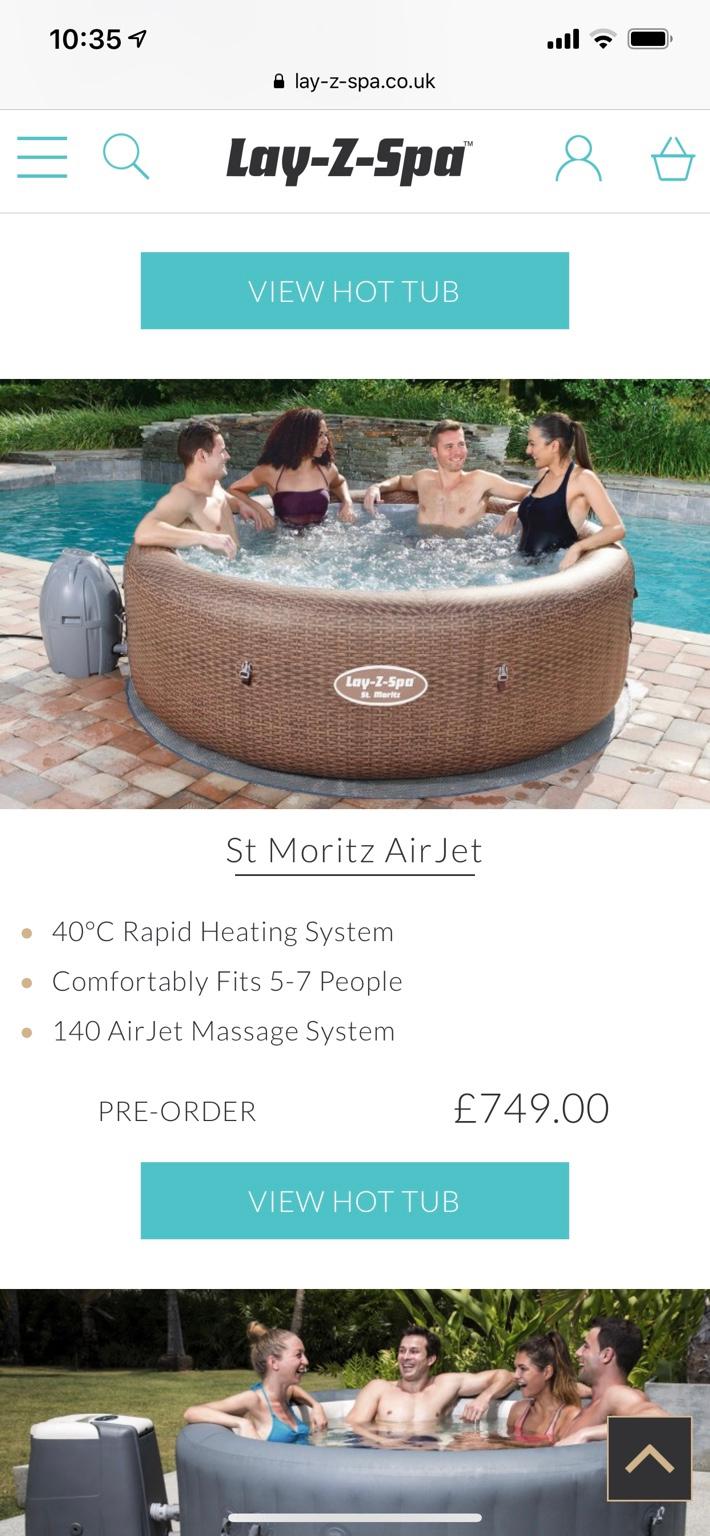 Lay z spa St Moritz in DA6 Bexley für £ 375,00 zum Verkauf | Shpock AT