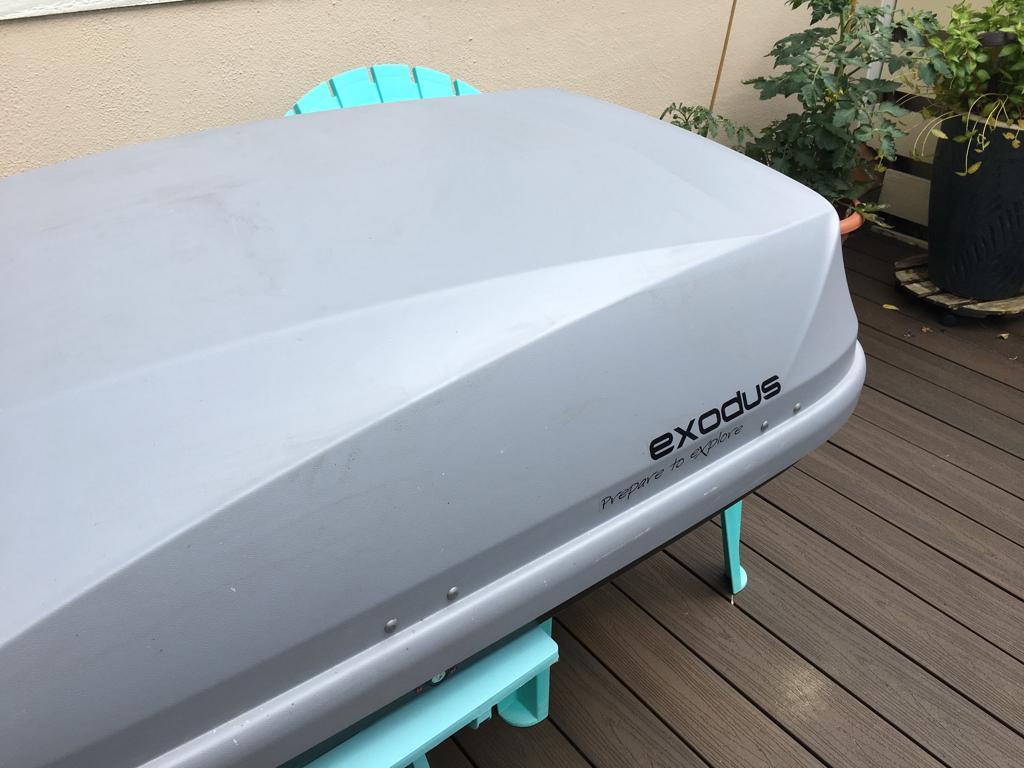 Halfords Exodus 470 litre roof top box in Dartford für 100,00 £ zum ...