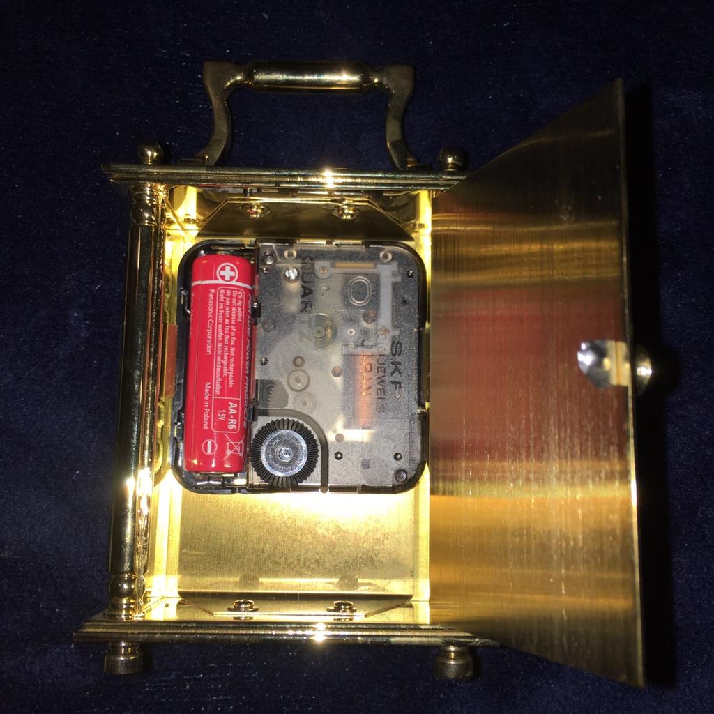 Brass churchill carriage clock. in CV32 Warwick für 20,00 £ zum Verkauf ...