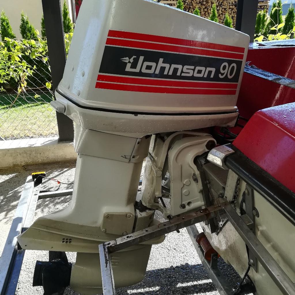 Außenborder Johnson 90 PS 2 Takt V4 SEAHORSE in 6336 Langkampfen für € ...