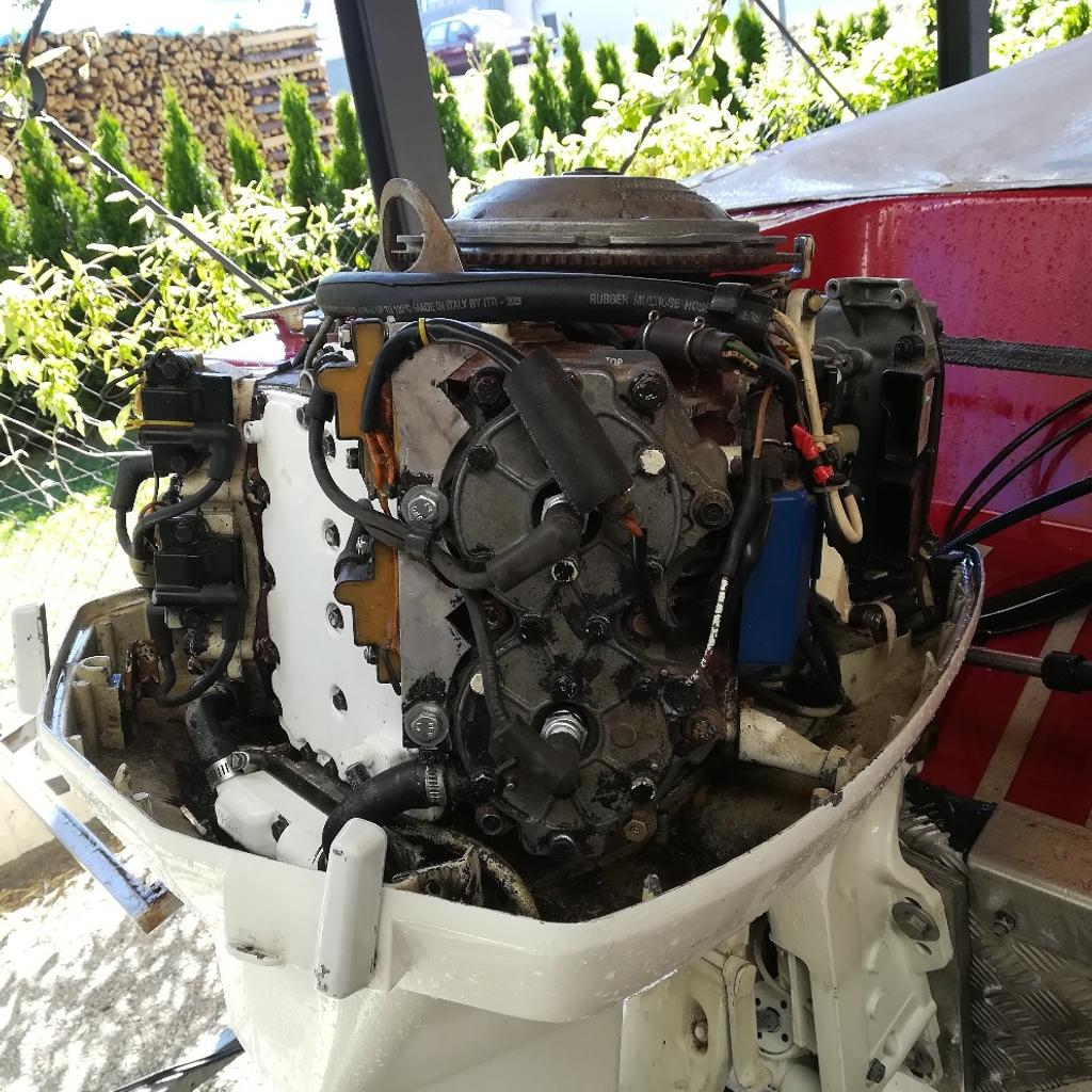 Außenborder Johnson 90 PS 2 Takt V4 SEAHORSE in 6336 Langkampfen für € ...