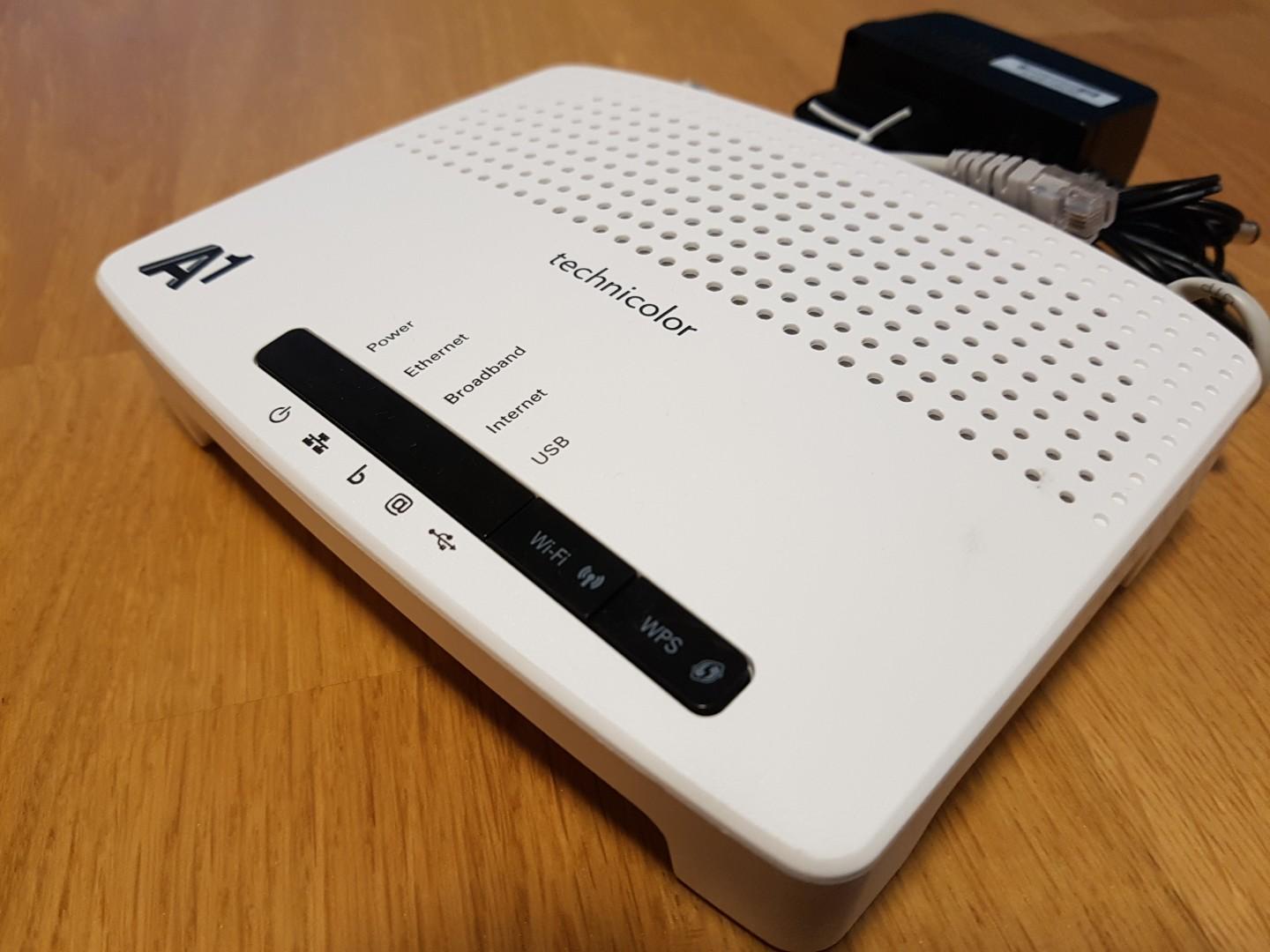 WLAN Router Technicolor A1 TG588v in 6345 Gemeinde Kössen für € 10,00 ...