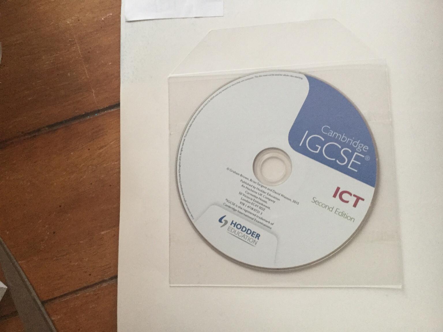 Cambridge IGCSE ICT Second Edition Textbook in WS1 Walsall für 5,00 ...