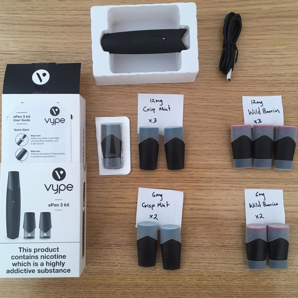 Vype ePen3 kit with 10 refill pods in EC2M für 12,00 £ zum Verkauf ...