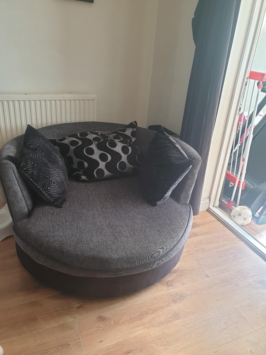 Round Sofa Chair Dfs | Baci Living Room