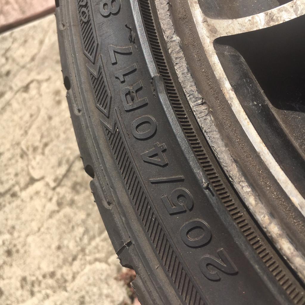 Wolfrace 17Inch 4x100 Multi Stud Alloy Wheel in IG3 Redbridge für 180 ...