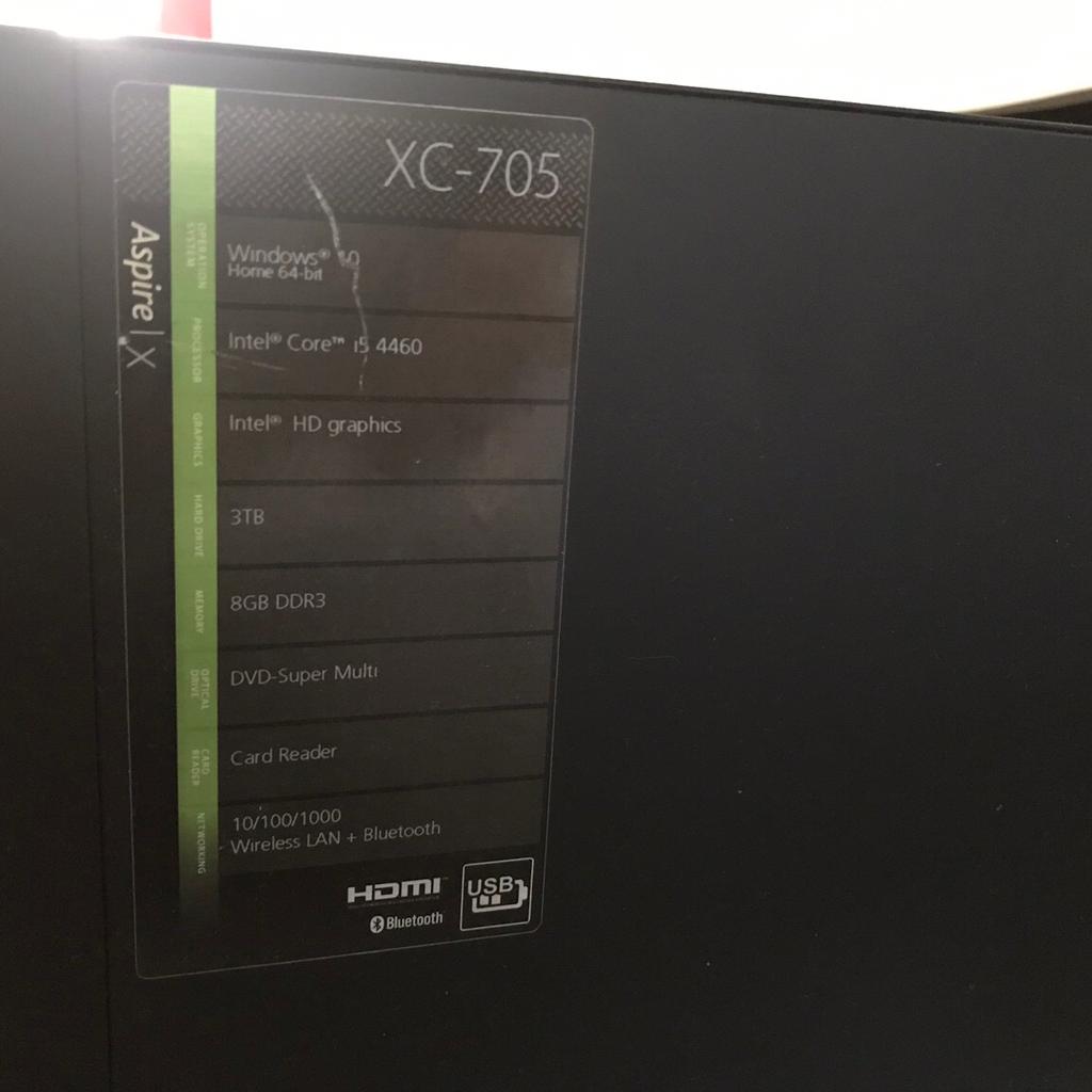 Acer Aspire XC-705 i5 4460, 8GB DDR3, 3TB HDD in WS10 Walsall für 120,00 £ zum Verkauf | Shpock DE