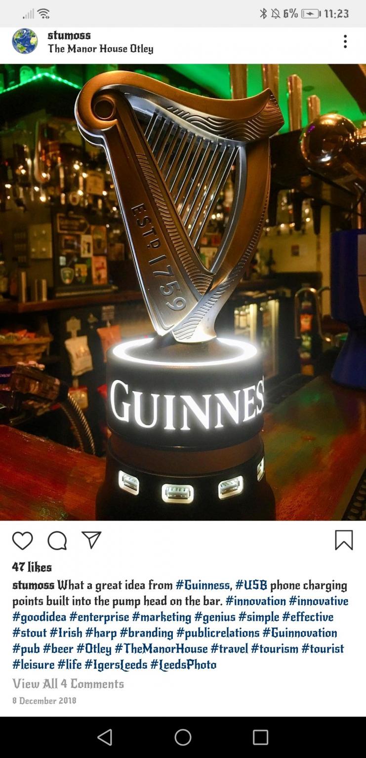 RARE GUINNESS BAR USB COLLECTABLE CHARGER in WS10 Walsall für 60,00 ...