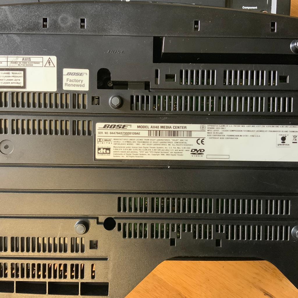 Bose lifestyle av48 IV head and vs-2 in ME4 Chatham für 275,00 £ zum ...