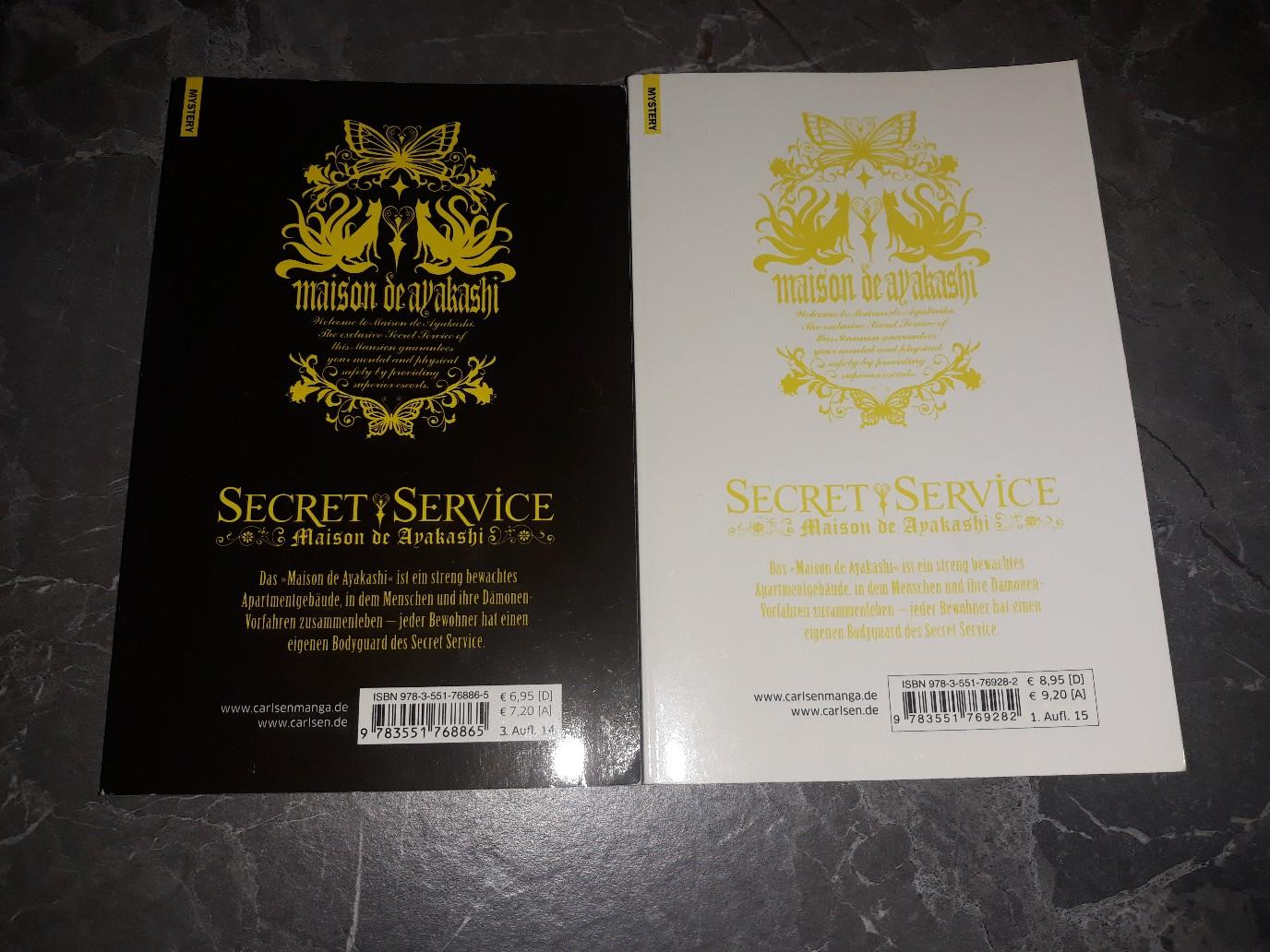 Secret Service Band 1&11 Manga in 36119 Neuhof für 7,00 € zum Verkauf ...