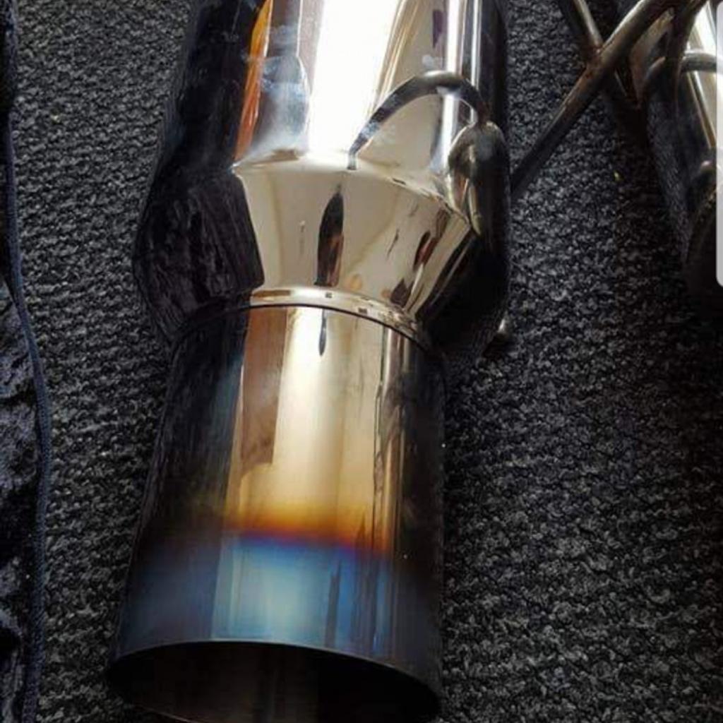 universal back box exhaust subaru honda in HX1 Calderdale für 30,00 ...