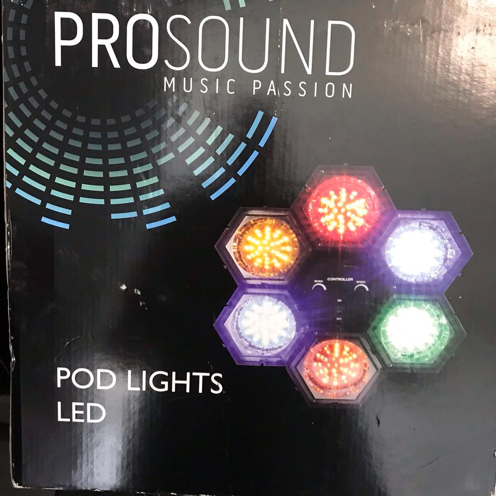 MAPLIN Pro Sound LED disco flashlights Pod in N3 London für £ 12,99 zum ...