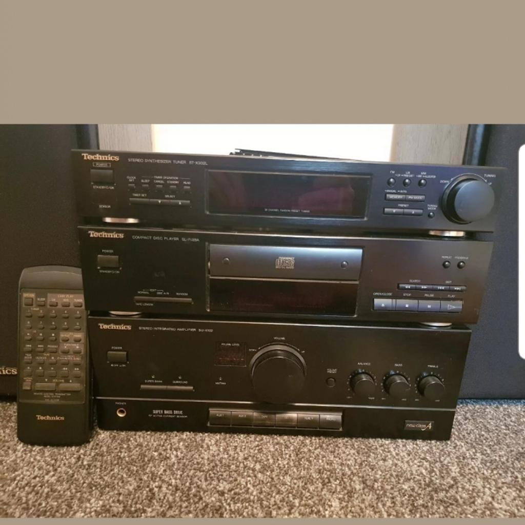 technics stereo system with speakers in Hyndburn für 30,00 £ zum ...