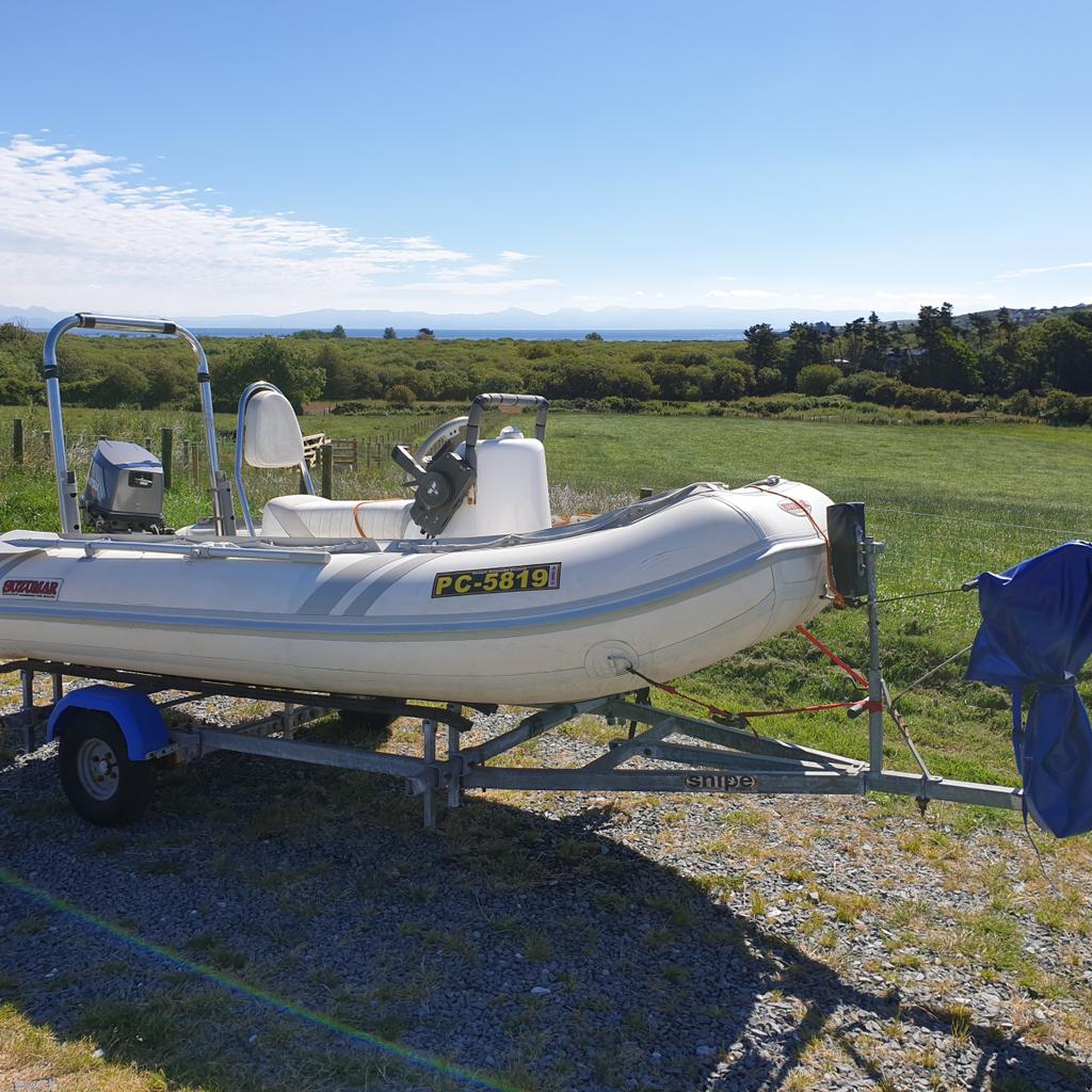 Suzumar 390 inflatable in LL53 Abersoch for £1,200.00 for sale | Shpock