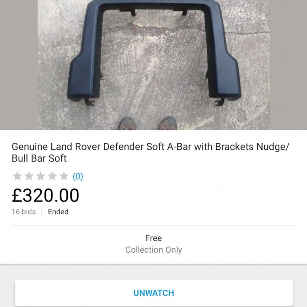 defender genuine foam nudge bar bumper in YO51 Harrogate für 260,00 ...