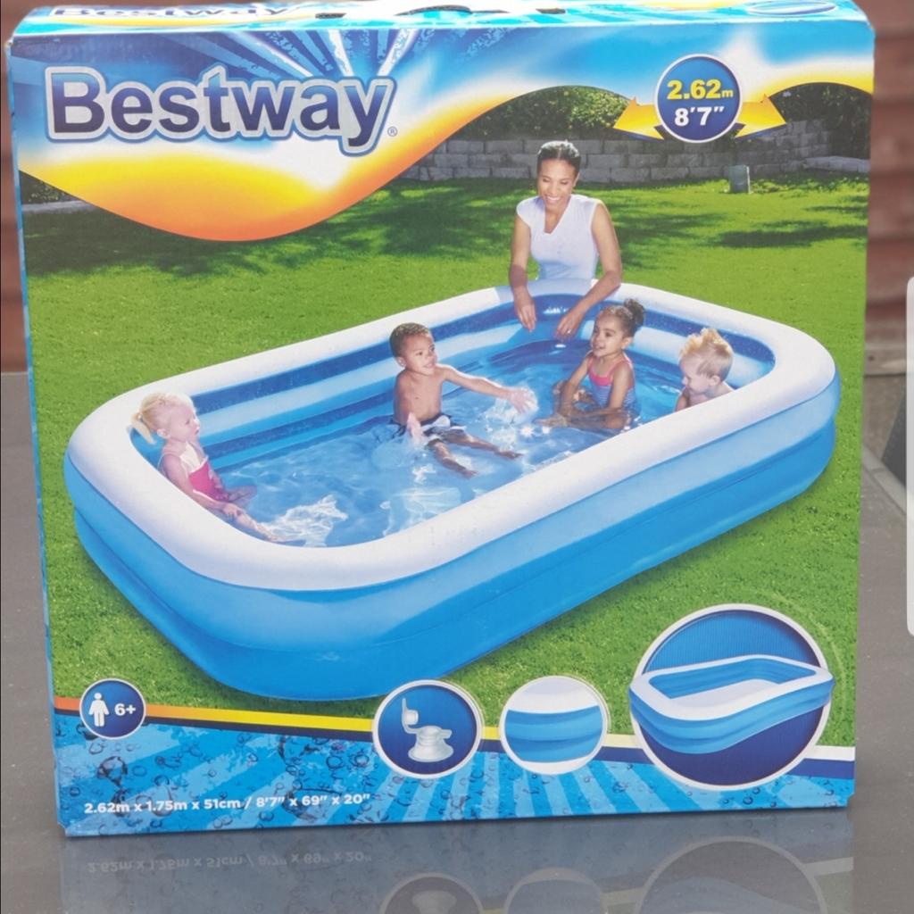 New Rectangular Inflatable Paddling Pool in WV14 Dudley for £30.00 for ...