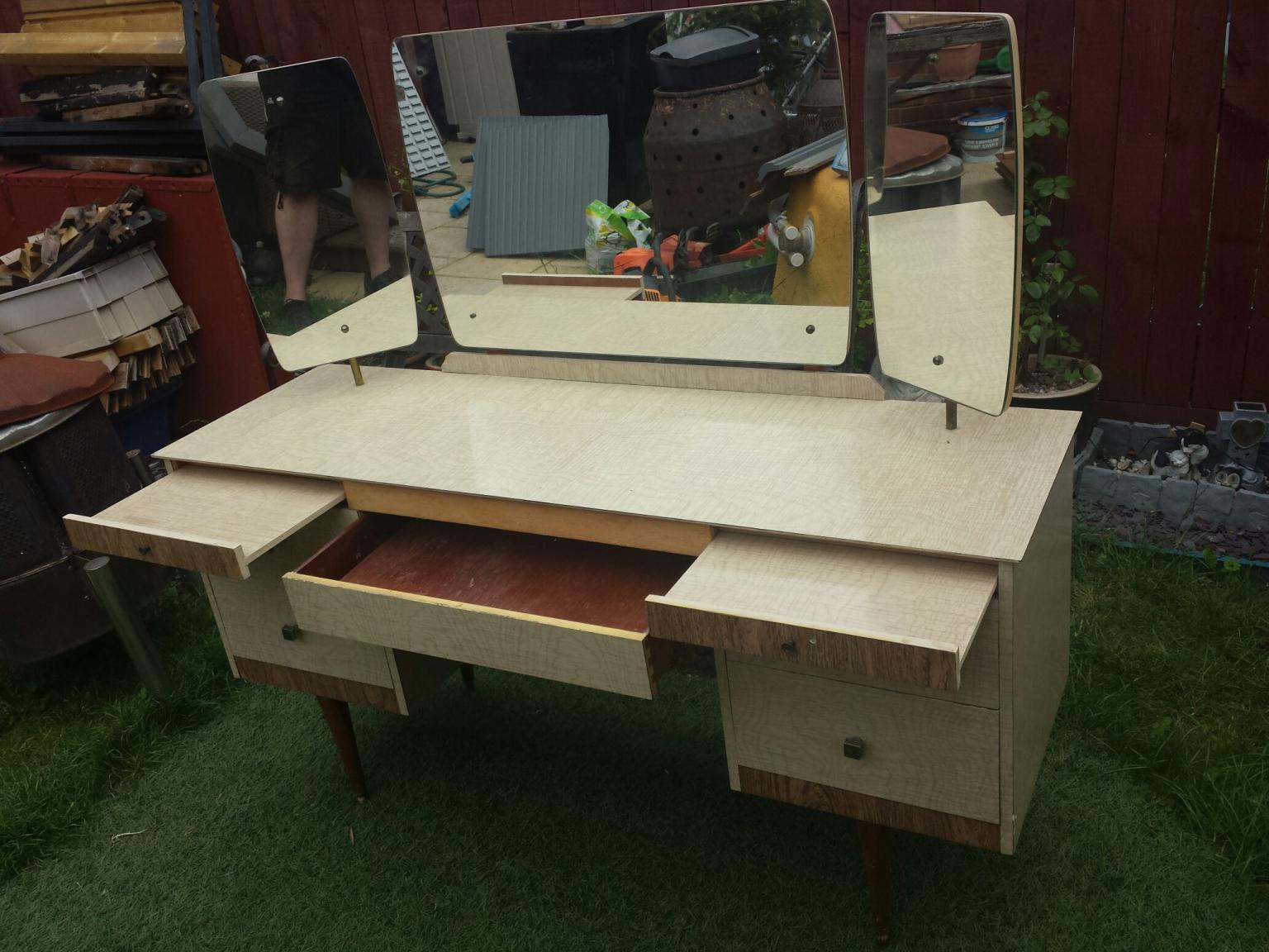 Retro 1950s Dressing Table With Mirrors FREE in CV22 Rugby for free for ...