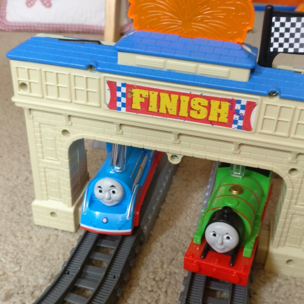 Thomas + friends Railway race set trackmaster in B90 Solihull for £20. ...