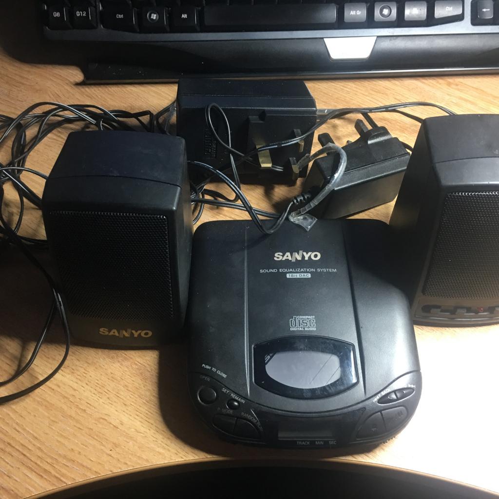Sanyo CDP 190A PORTABLE COMPACT DISC PLAYER. in DY8 Dudley for £10.00 ...