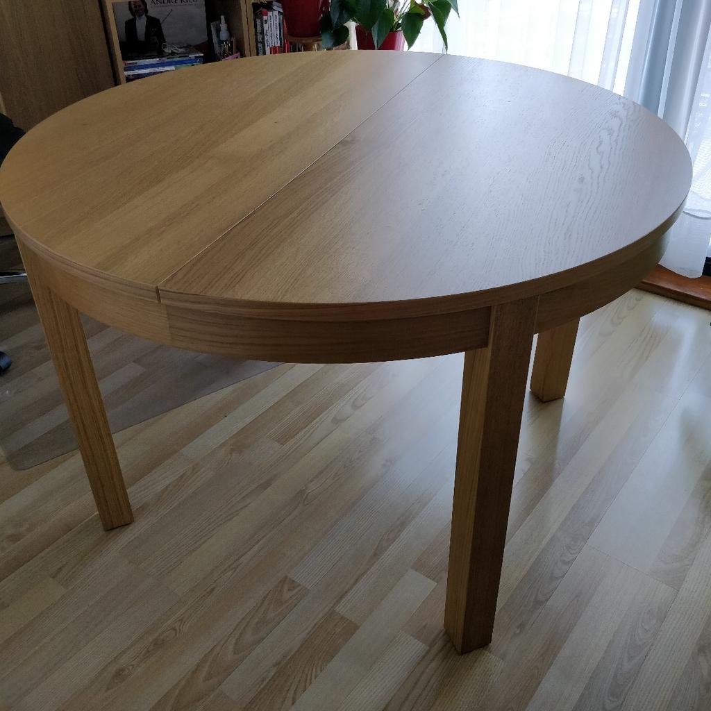 IKEA Bjursta Extendable Table round in E15 London fur 100 00 zum Verkauf Shpock DE
