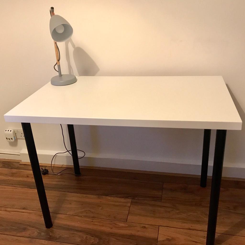 Ikea white/black desk table Linnmon / Adils in NW1 Camden für £ 10,00 ...