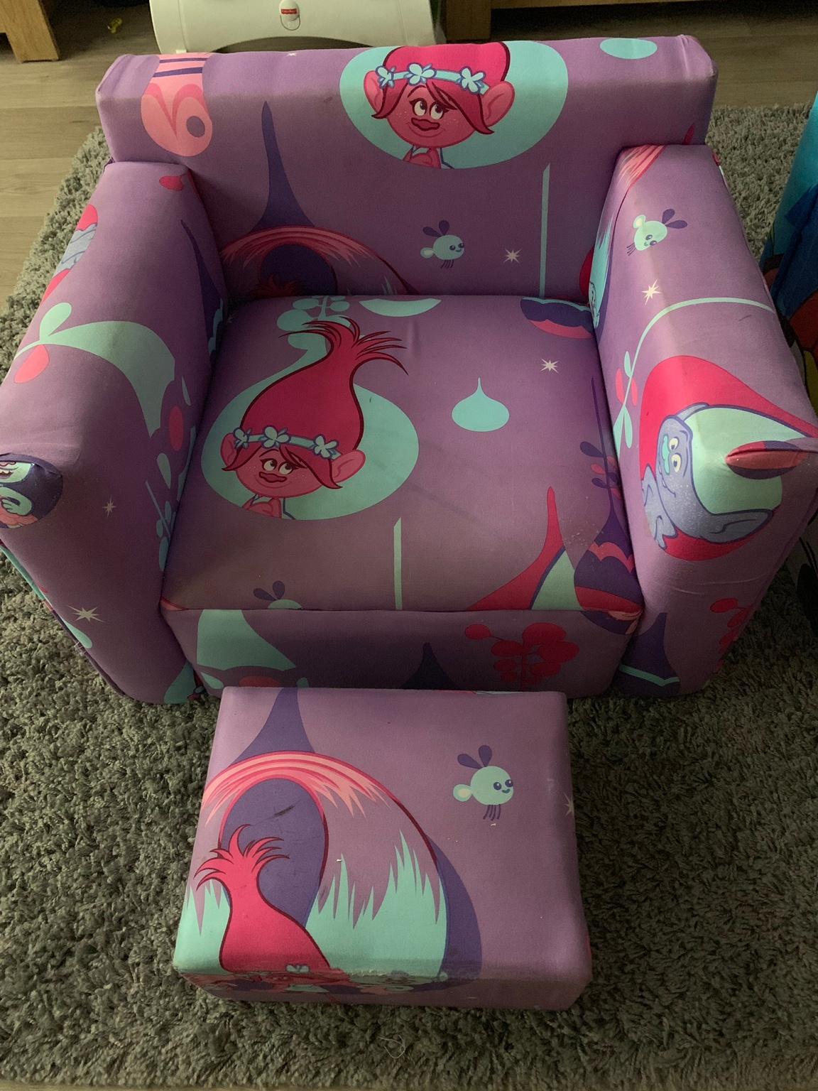 Trolls chair and stool in WS10 Walsall for £10.00 for sale | Shpock