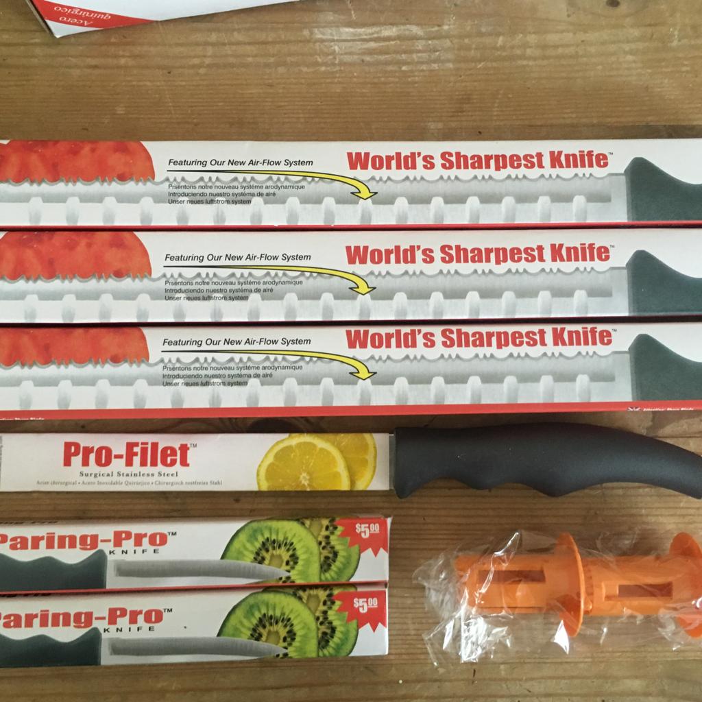 BRAND NEW WORLD'S SHARPEST KNIFE SET in Blaby für 10,00 £ zum Verkauf ...