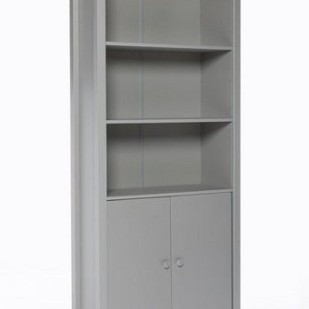 Tall Grey Display Unit Bookcase Solid Pine in M350BN Failsworth for £79 ...