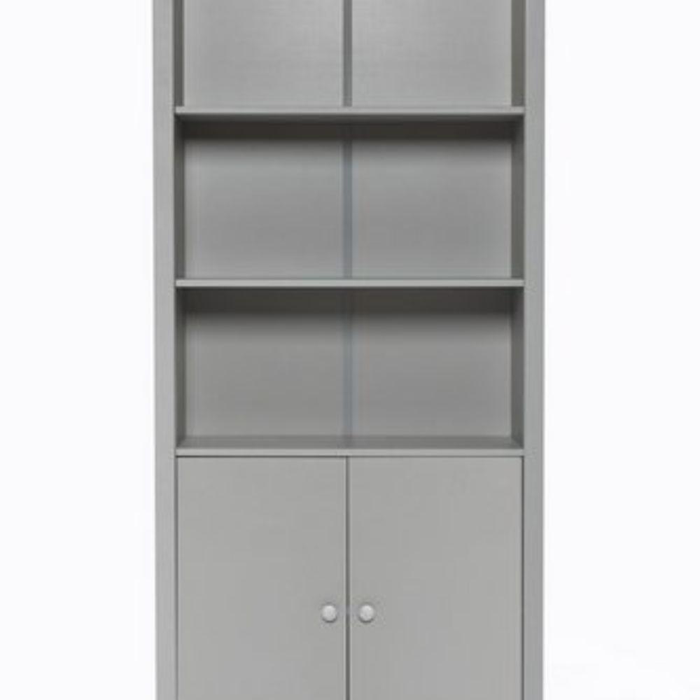 Tall Grey Display Unit Bookcase Solid Pine in M350BN Failsworth for £79 ...