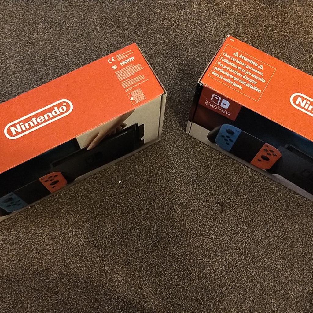 2 Nintendo Switch boxes (no console) in B12 Birmingham for £15.00 for ...