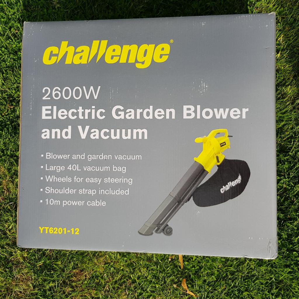 CHALLENGE 2600W GARDEN BLOWER & VACUUM - NEW in South Staffordshire für ...