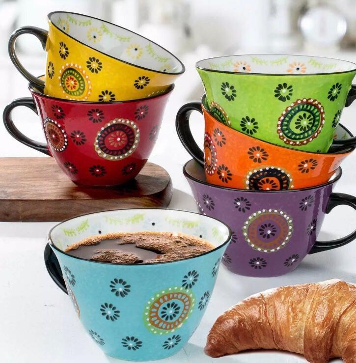 Jumbo Ceramic Mug Set Kitchen Mugs Set of 6 in HA4 London für 20,00 ...