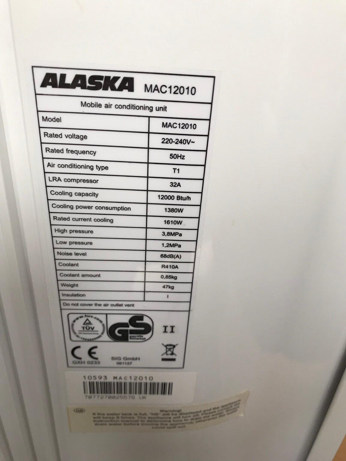 Alaska mac12010 air conditioning unit in LE2 Blaby für 215,00 £ zum ...