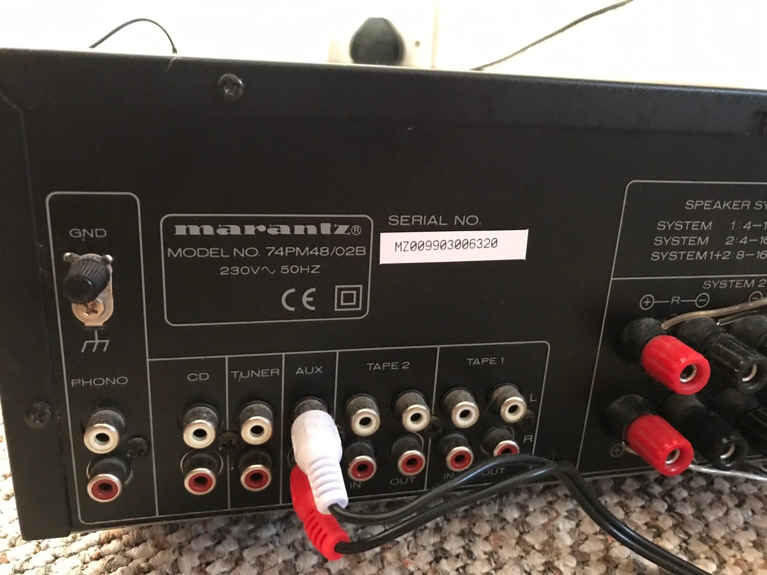 Marantz PM48 Amplifier Integrated stereo in CH6 Flint für £ 50,00 zum ...